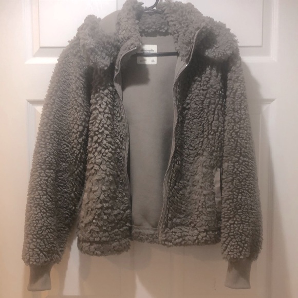 Abercrombie & Fitch | Jackets & Coats | Abercrombie And Fitch Sherpa Coat | Poshmark